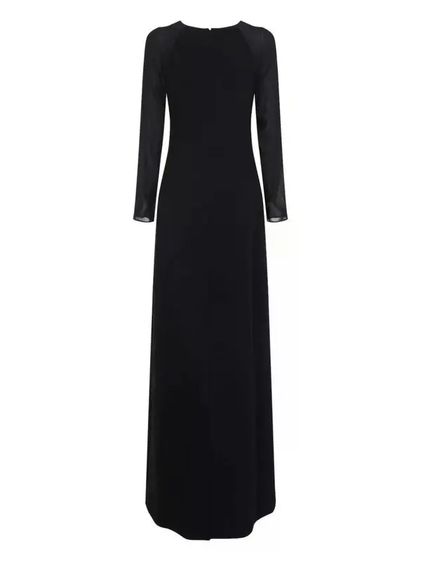 Alberta Ferretti Long Sleeve Dress