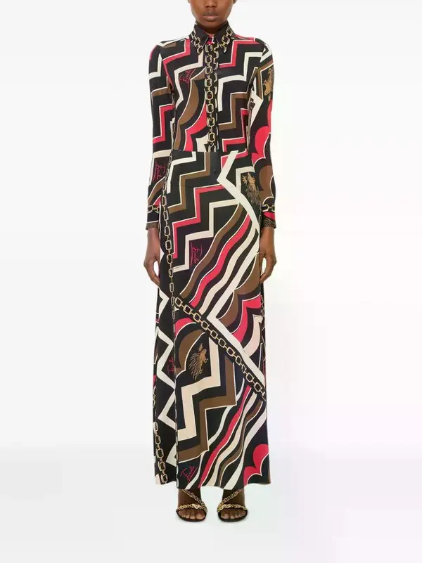 Emilio Pucci Printed Maxi Skirt