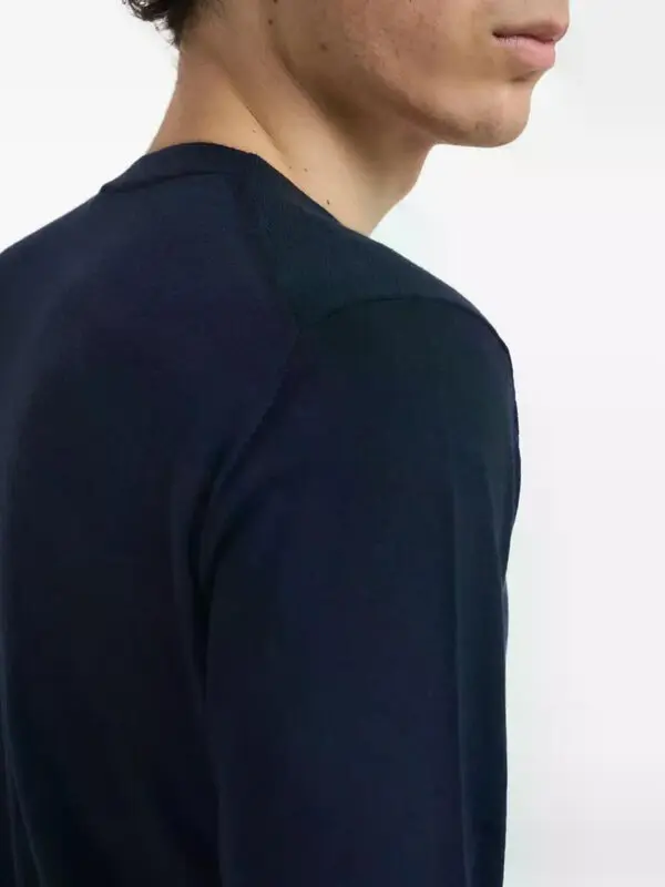 KANGRA Long-sleeve Sweater - Blue