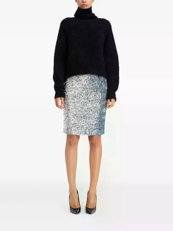 16Arlington Delta Sequin-embellished Midi Skirt