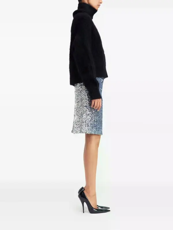 16Arlington Delta Sequin-embellished Midi Skirt