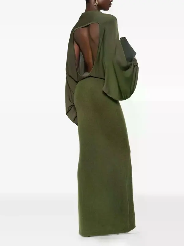 green emerald velvet dress Aya Muse Leia Mini Dress  Get the Label