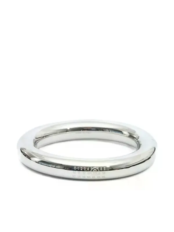 MAISON MARGIELA Polished Bangle - Silver