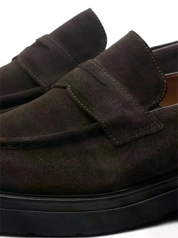 POCHE PARIS Suede Loafers