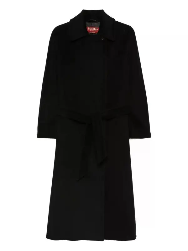 Max Mara Belted Drop-shoulder Coat