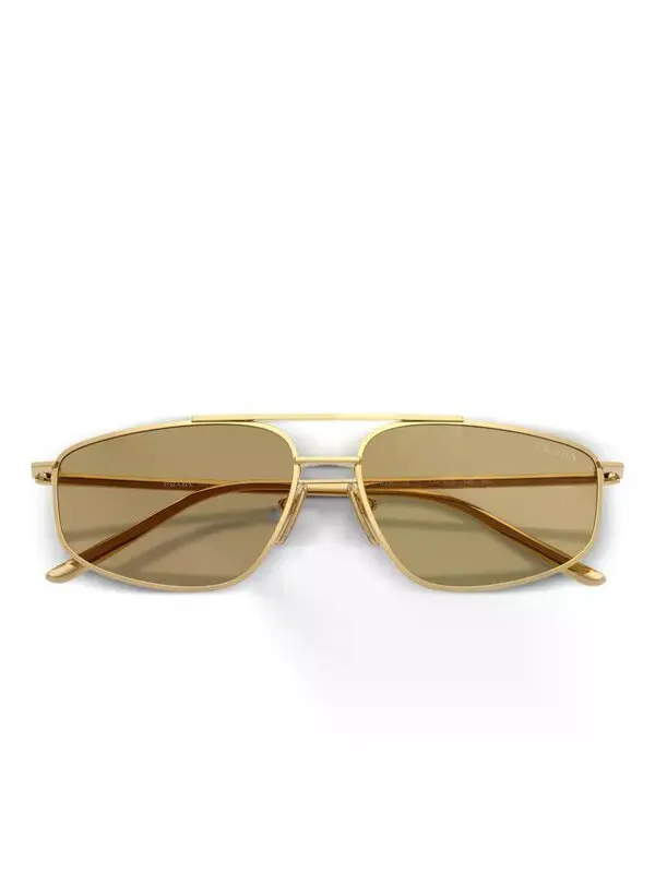 Prada Geometric-frame Sunglasses