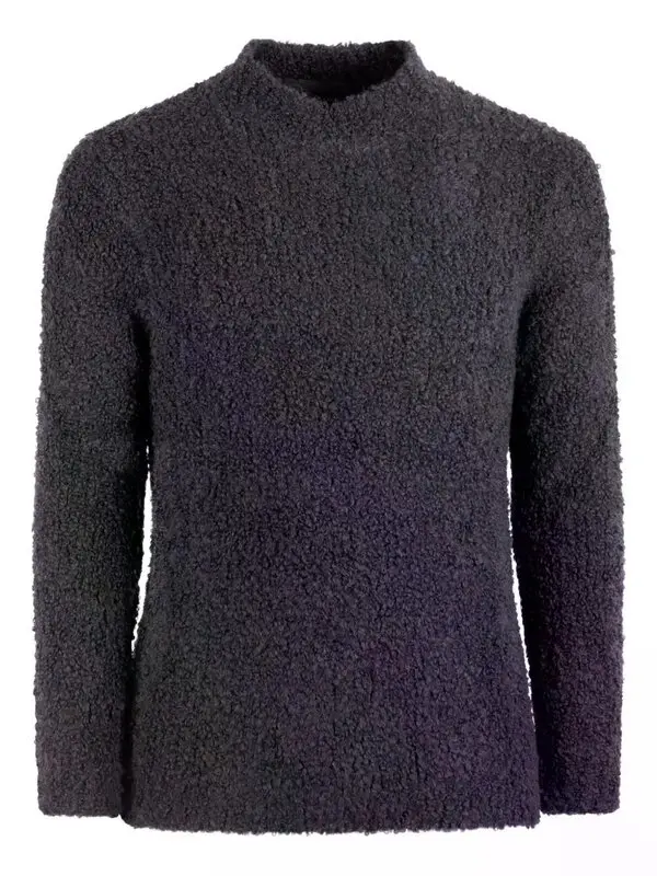 Tagliatore Textured Knit Top - Grey