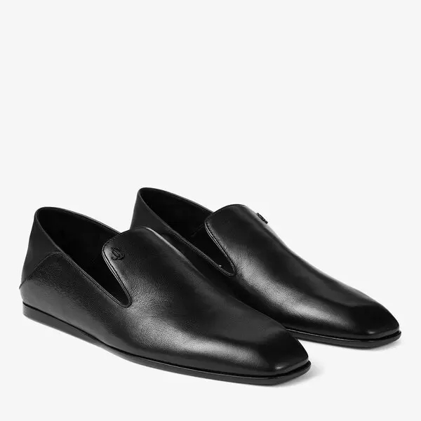 JIMMY CHOO Eliot Slipper Vintage Leather Slippers