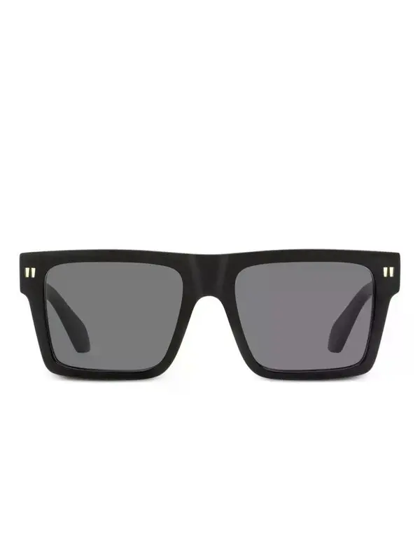 Off-White Lawton Square-frame Sunglasses - Black
