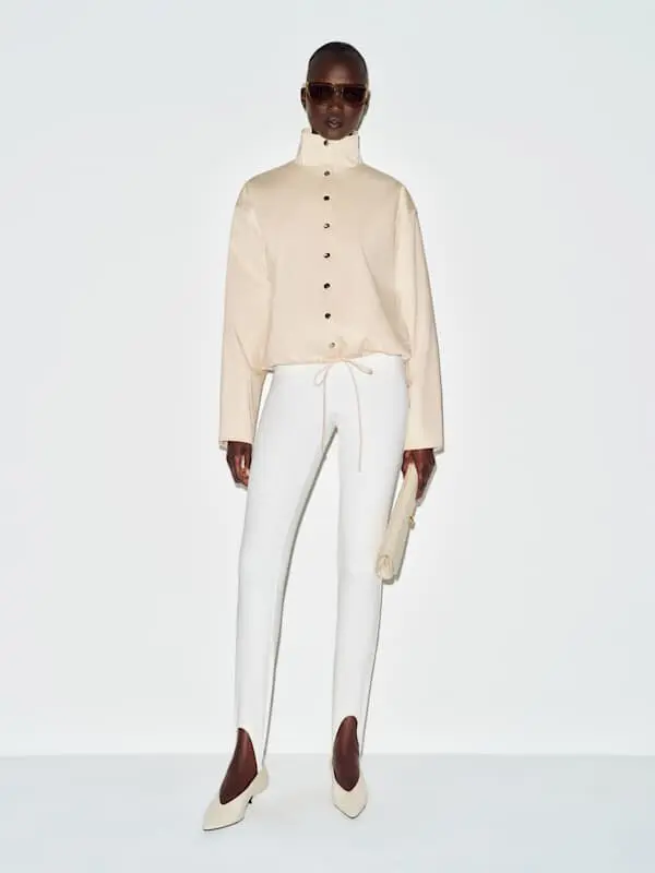 REFORMATION Lennon Jacket - Ivory