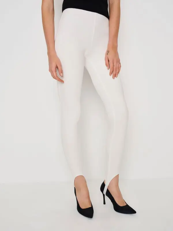 REFORMATION Needle Legging - Ivory