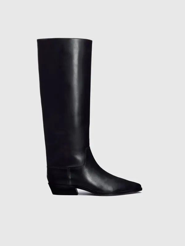REFORMATION Dominique Knee Boot - Black