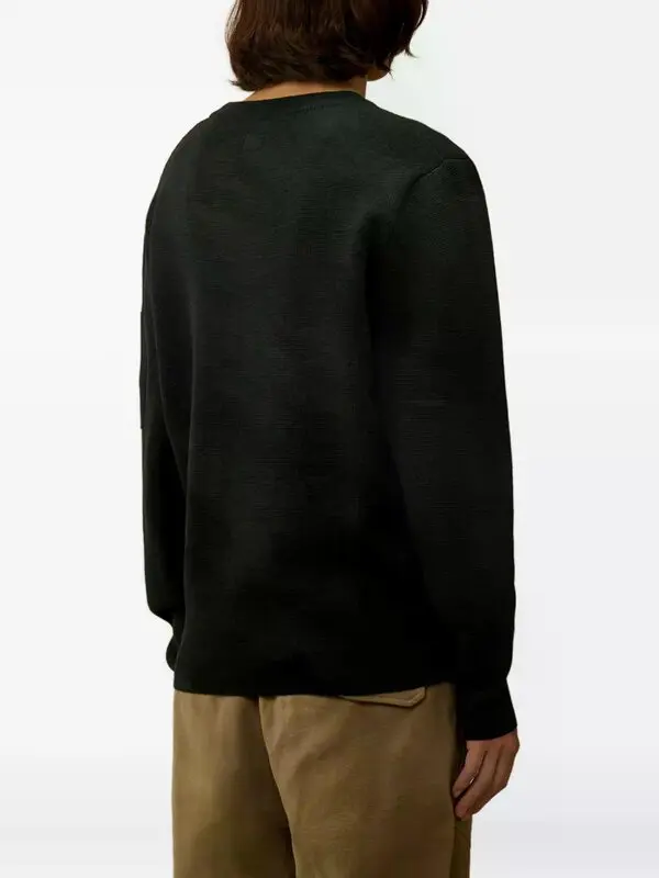 C.P. COMPANY Lens-detail Knitted Sweater