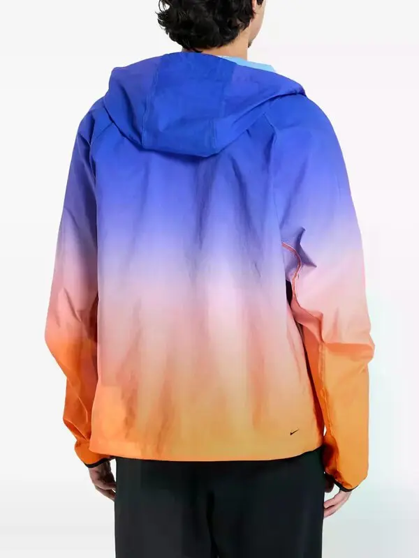 Nike Zip-fastening Hooded Jacket - Blue