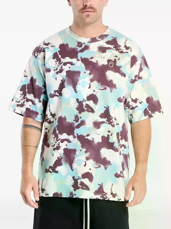 A BATHING APE Logo Patch T-shirt