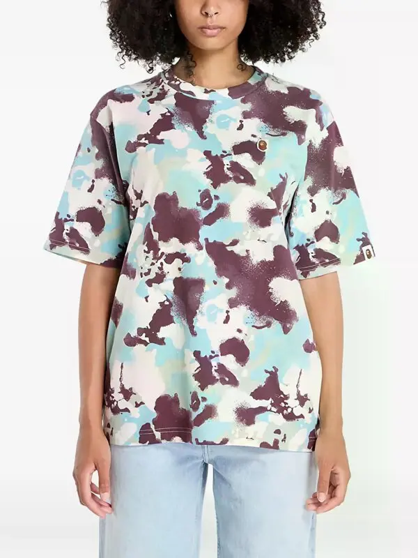 A BATHING APE Logo Patch T-shirt