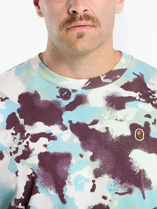 A BATHING APE Logo Patch T-shirt