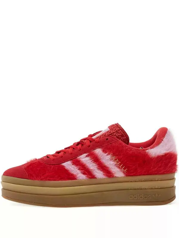 Adidas Gazelle Bold Platform Sneakers - Red