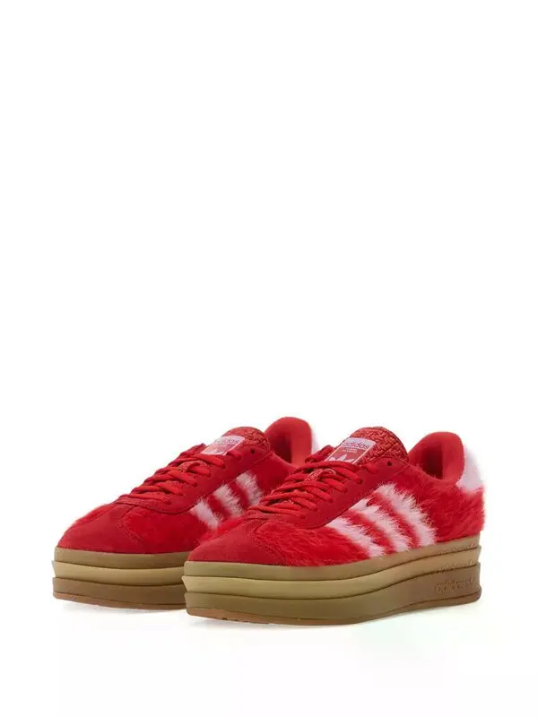 Adidas Gazelle Bold Platform Sneakers - Red