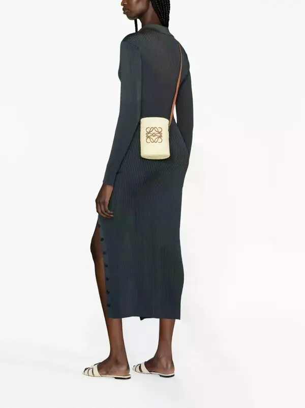 Loewe Anagram Raffia Crossbody Bag