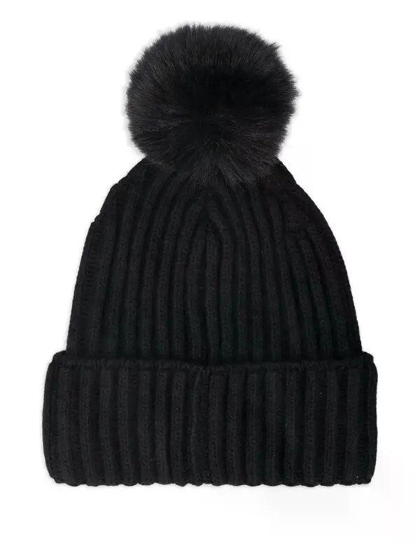 Bogner Ribbed Pompom Hat