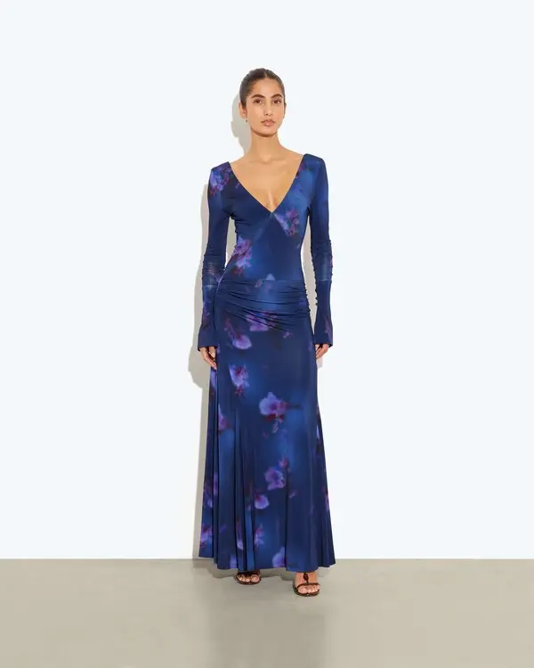 RAT & BOA Mariella Midi Dress - Blue