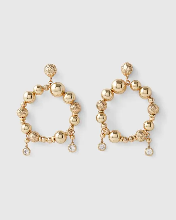 RAT & BOA Solaris Hoop Earrings - Gold