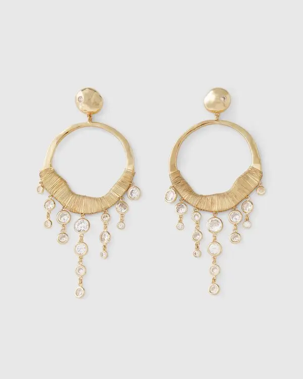RAT & BOA Helia Hoop Earrings - Gold