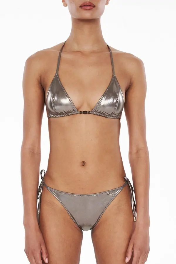 RAT & BOA Petra Bikini Pant - Metallic