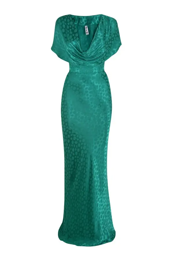 free people velvet green dress Rat and boa Azzara dress – Rent and Rotate main image 1
