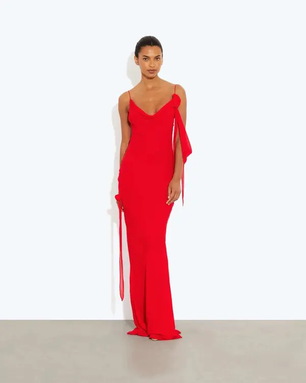 RAT & BOA Irena Maxi Dress - Red