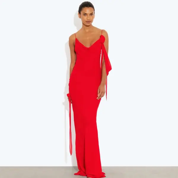 RAT & BOA Irena Maxi Dress - Red