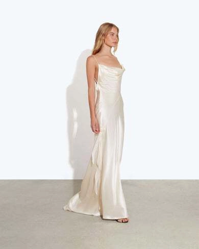 RAT & BOA Lorela Satin Gown