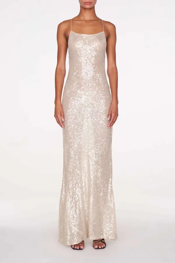 RAT & BOA Olympia Sequin Maxi Dress