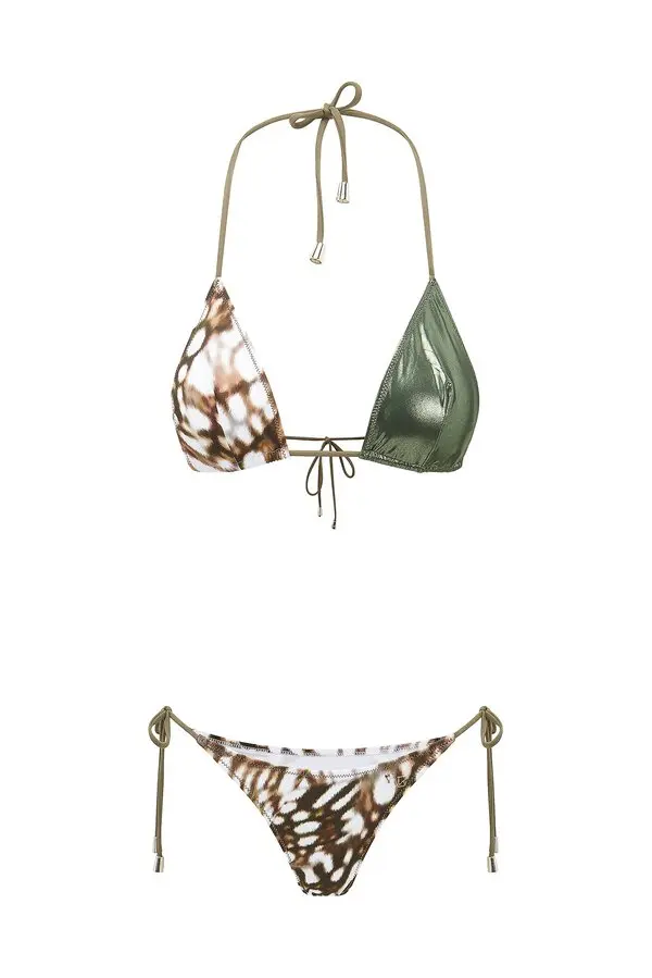 RAT & BOA Mica Bikini Top - Animal