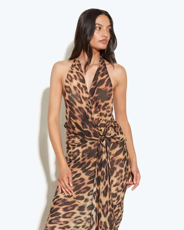 RAT & BOA Monique Halter Top - Animal