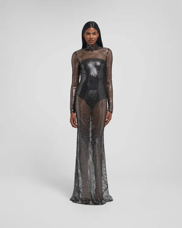 RAT & BOA Priscilla Sequin Gown