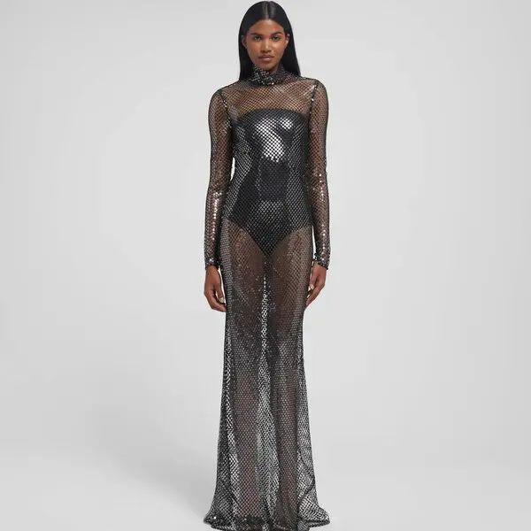 RAT & BOA Priscilla Sequin Maxi Dress