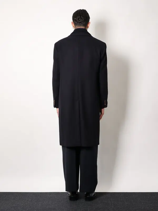 HEVO Virgin Wool Coat With Satin Lining
