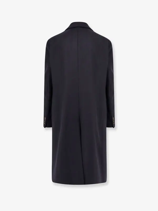 HEVO Virgin Wool Coat With Satin Lining
