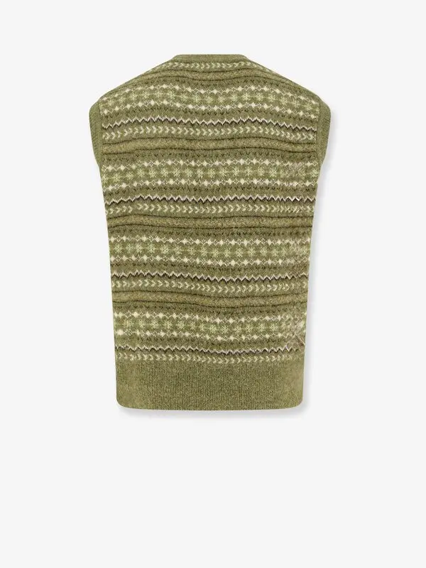 DUNST Crafted Vest - Green
