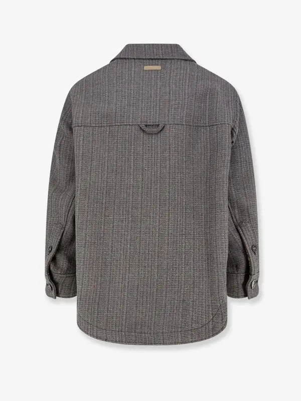 Ami Wool Blend Overshirt