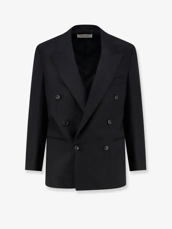 TONYWACK Tailored Wool Blend Double-breasted Blazer