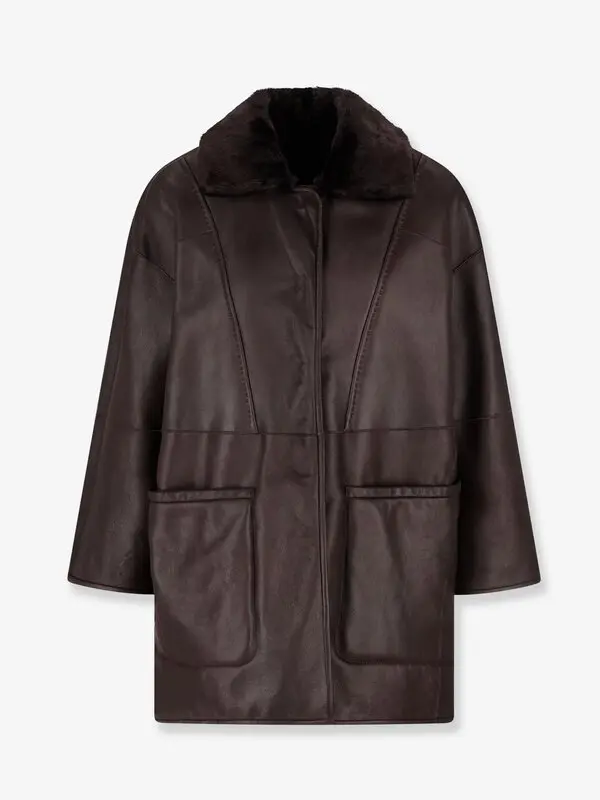 Max Mara Pirenei Reversible Sheepskin Coat