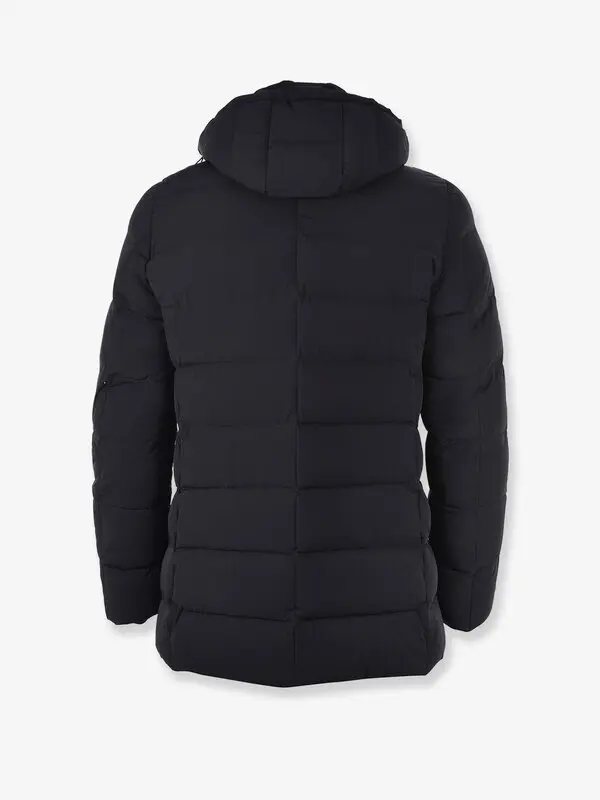 MOORER Padded And Quilted Nylon Jacket
