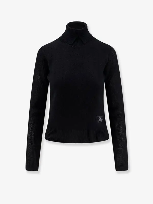 Burberry Alpaca And Wool Blend Turtleneck