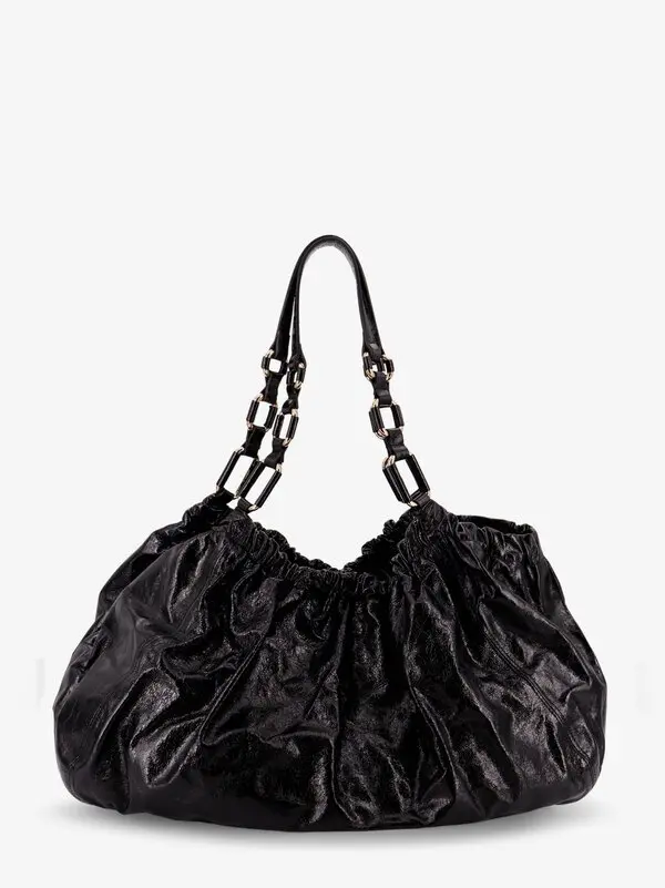 STELLA MAXWELL X MARELLA Patent Leather Shoulder Bag