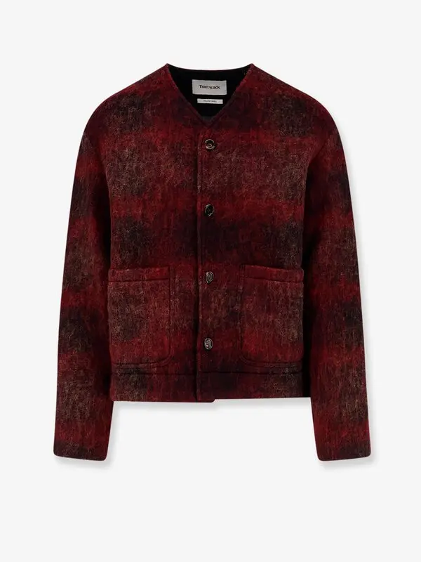 TONYWACK Italian Fabric Blazer - Red