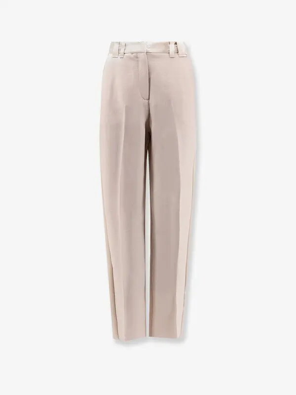 STELLA MAXWELL X MARELLA Wool Blend Trousers With Satin Details