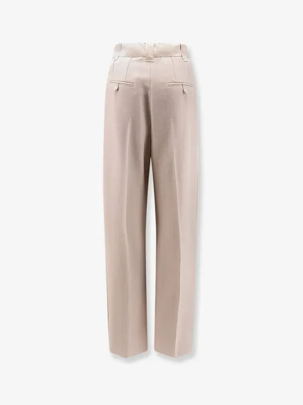 STELLA MAXWELL X MARELLA Wool Blend Trousers With Satin Details